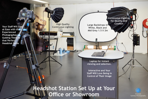 Mobile Office & Event Headshot Studio that Delivers Professional ...